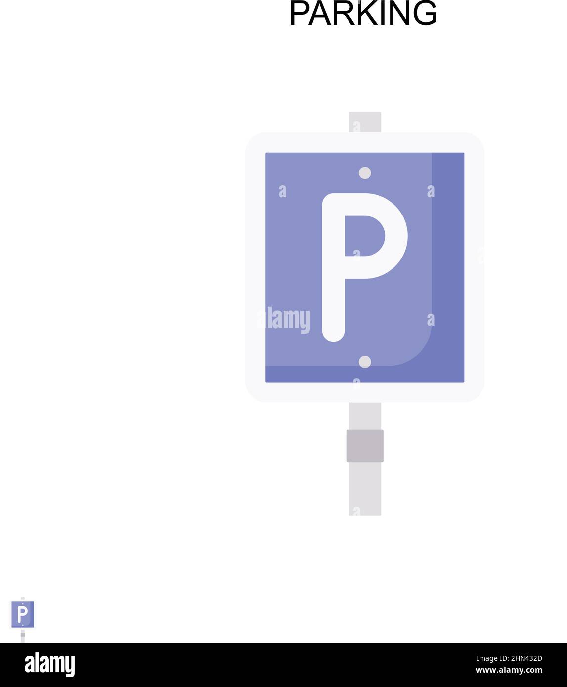 Car park parking lot Cut Out Stock Images & Pictures - Alamy