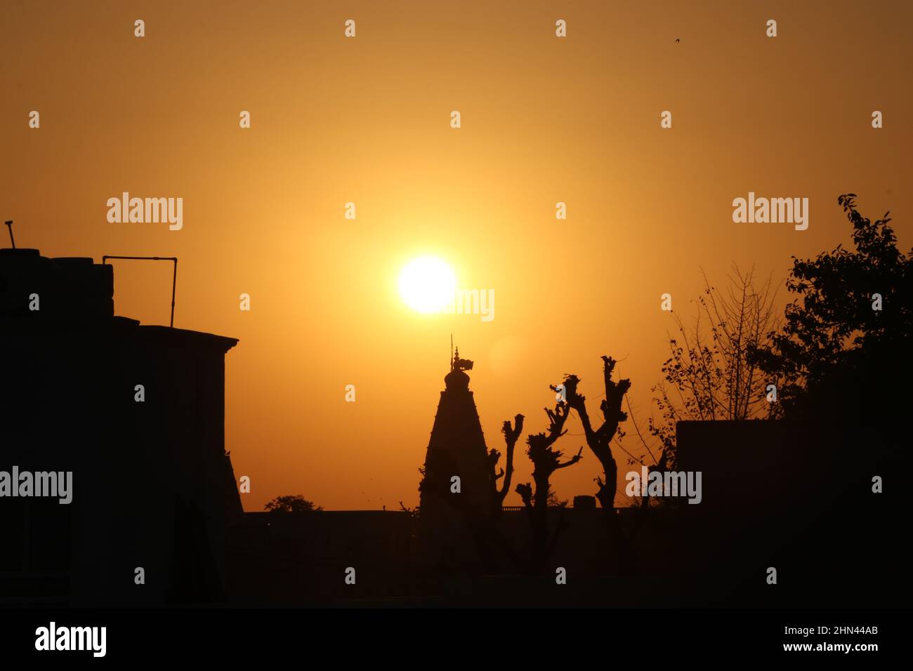 Glowing temple tower hi-res stock photography and images - Alamy