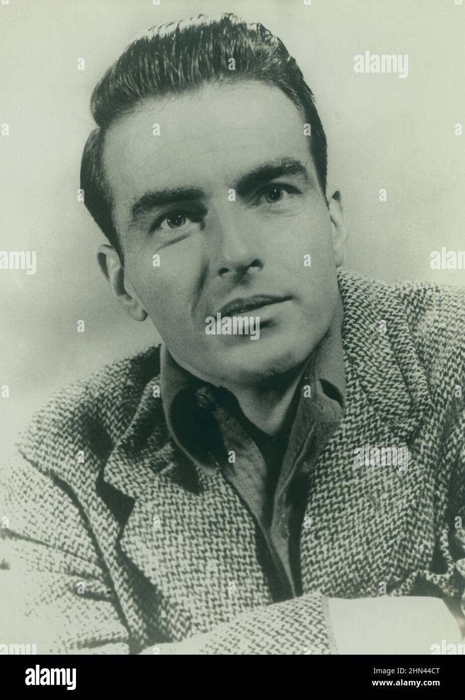 Montgomery Clift (1920-1966), actor estadounidense Stock Photo - Alamy