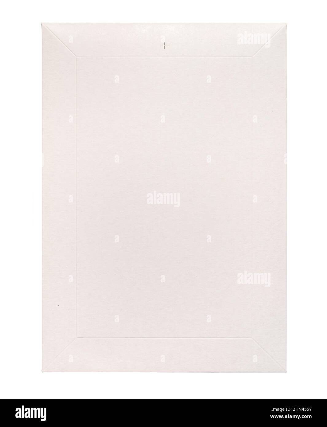 White envelope C4 isolated background. top view Stock Photo - Alamy