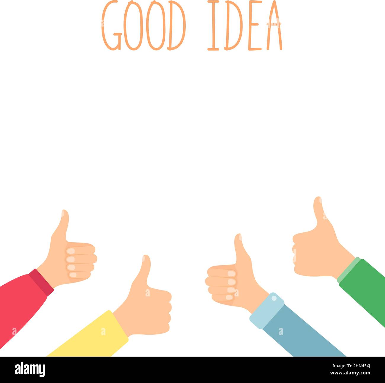 Idea agreement Stock Vector Images - Alamy