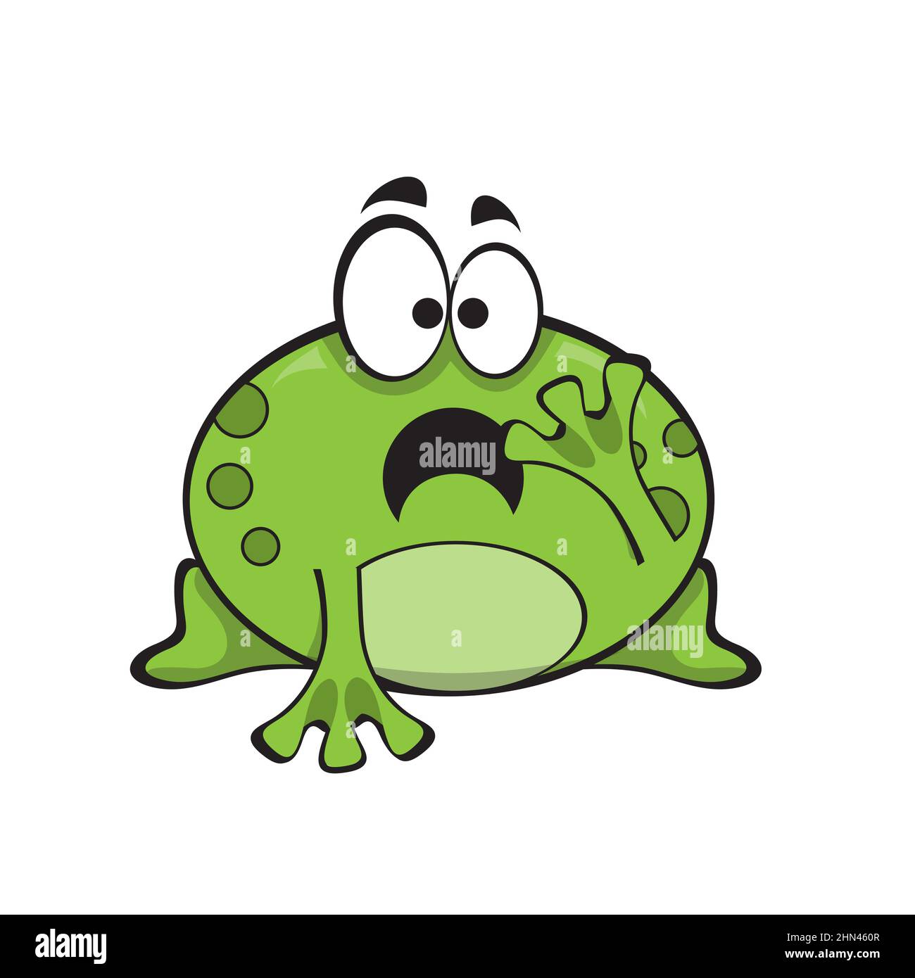 Frog face surprised hi-res stock photography and images - Alamy