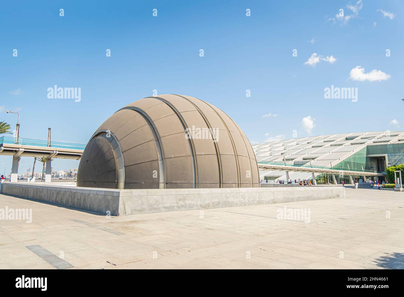 October 17, 2022. Alexandria. Egypt.: The library of Alexandria, one of ...