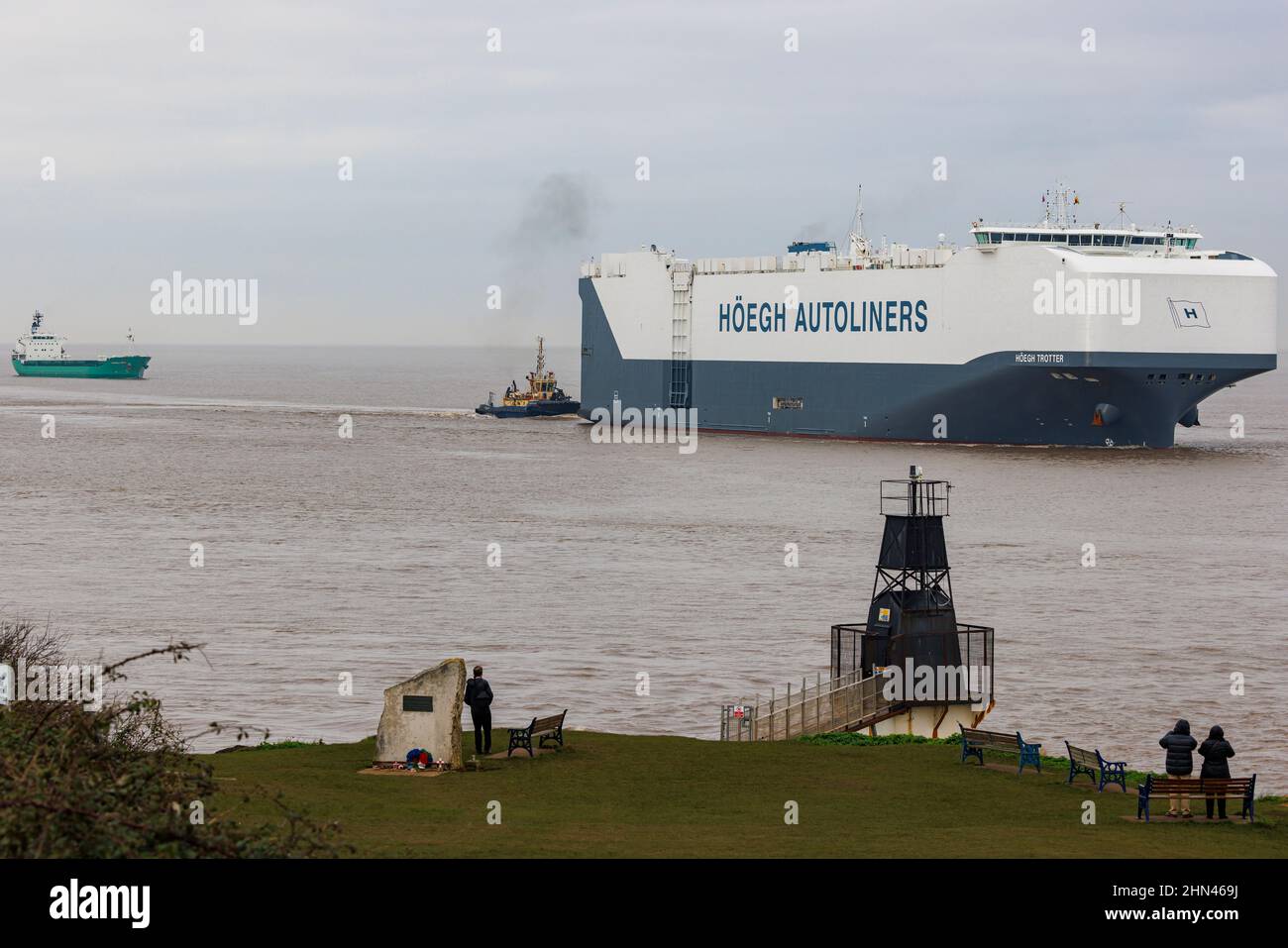 RoRo Hoegh Trotter Stock Photo - Alamy