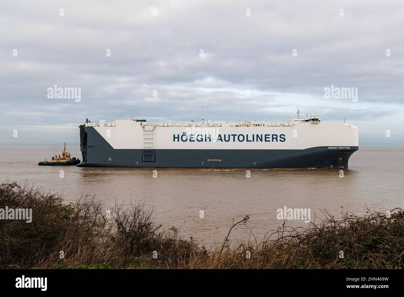 RoRo Hoegh Trotter Stock Photo - Alamy