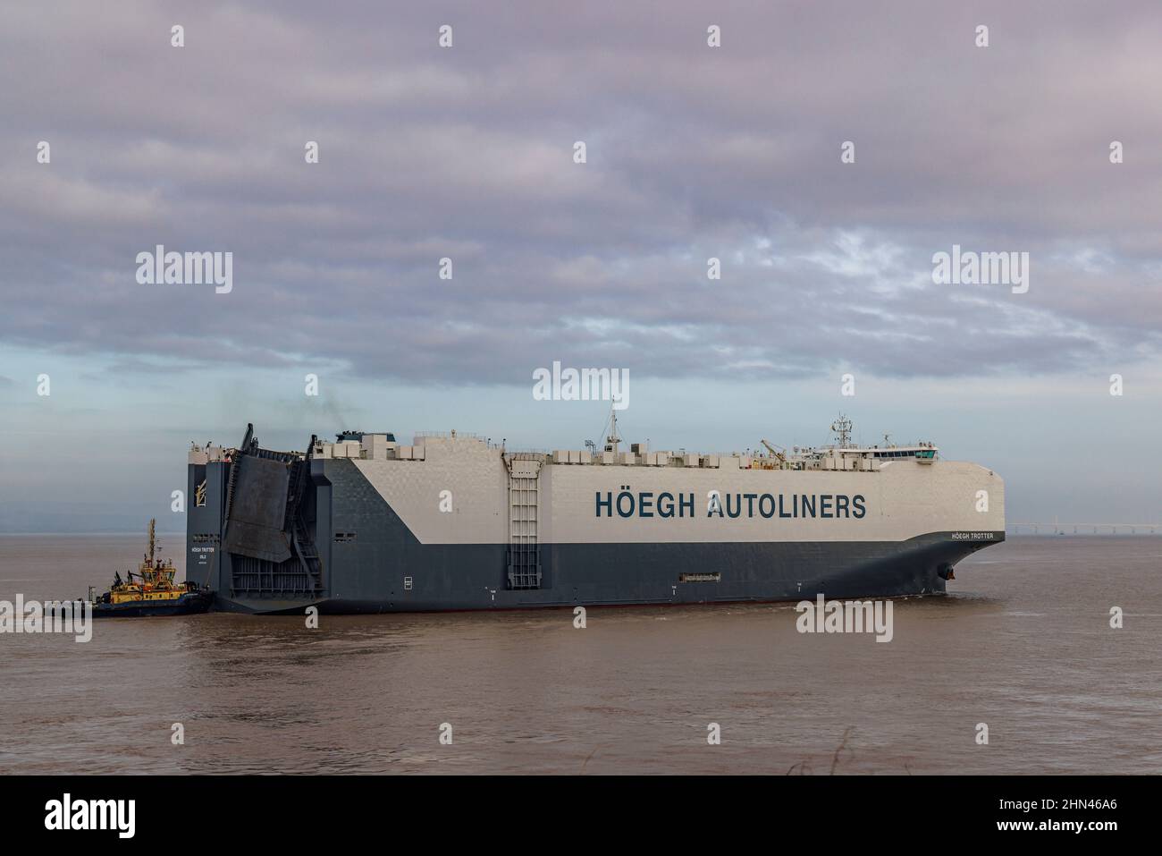 RoRo Hoegh Trotter Stock Photo - Alamy