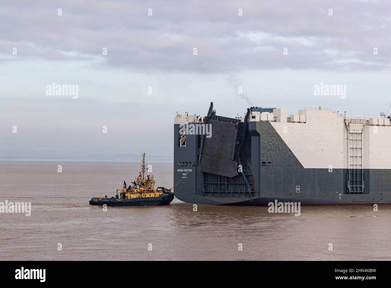 RoRo Hoegh Trotter Stock Photo - Alamy