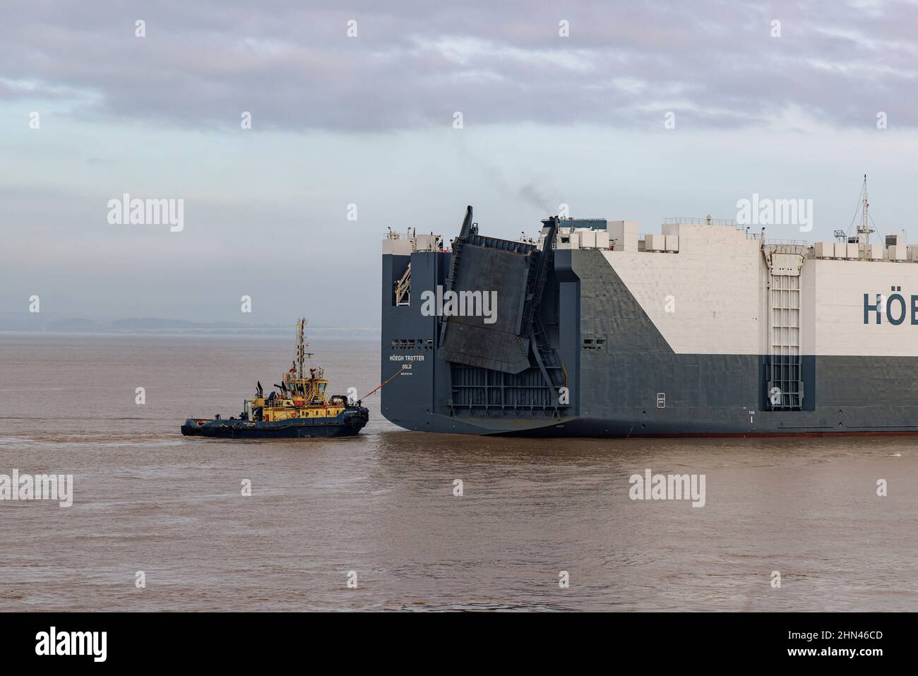 RoRo Hoegh Trotter Stock Photo - Alamy