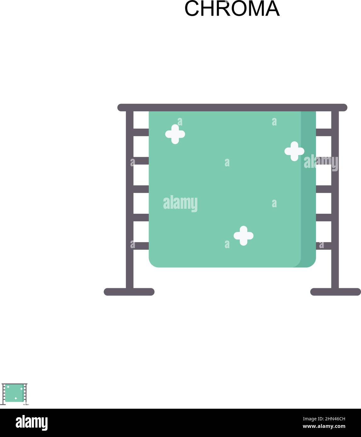 Movie set green screen motion Stock Vector Images - Alamy