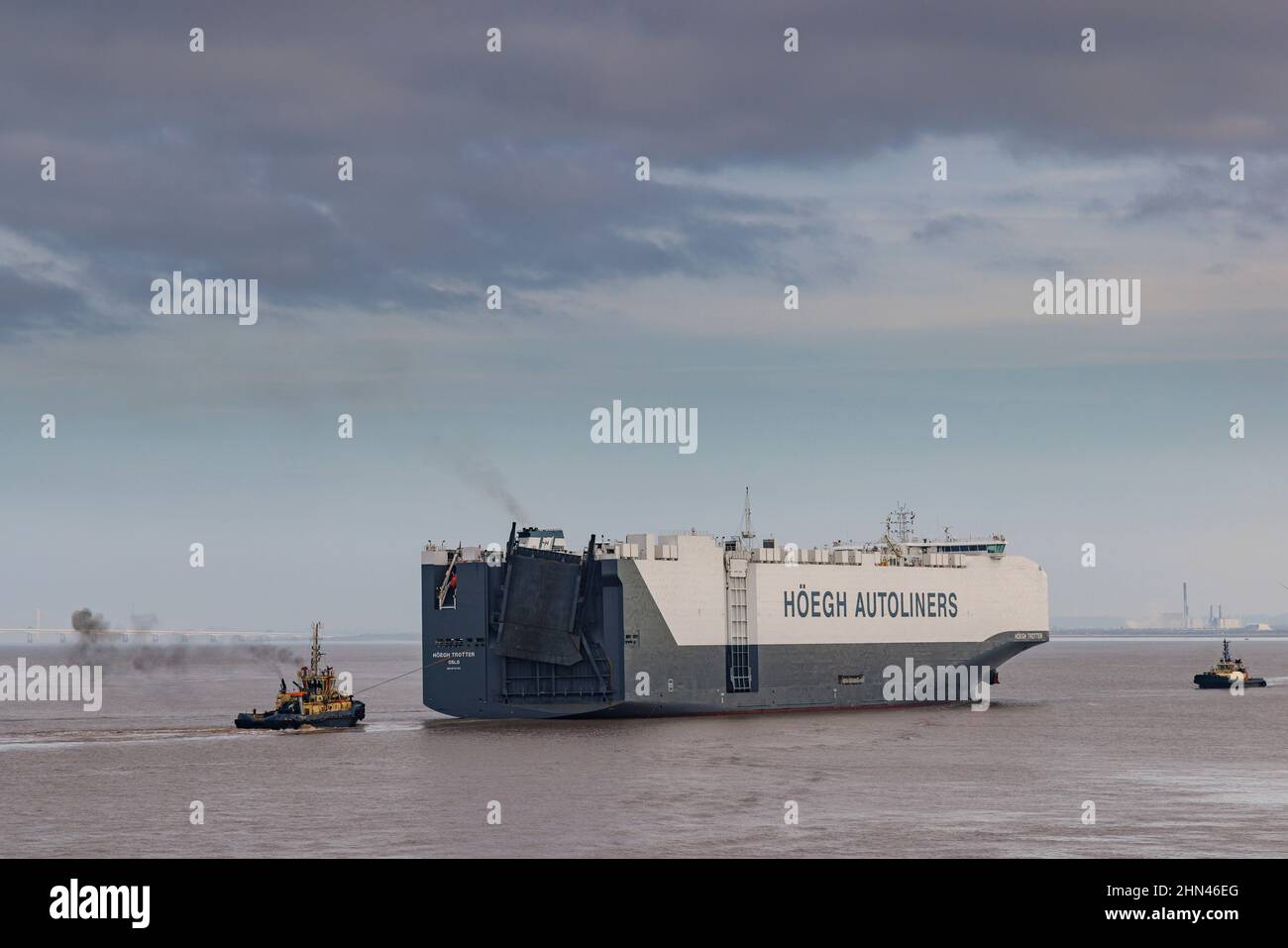 RoRo Hoegh Trotter Stock Photo - Alamy