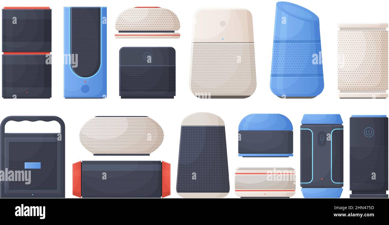 Smart voice assistant, wireless speaker user control devices. Voice ...