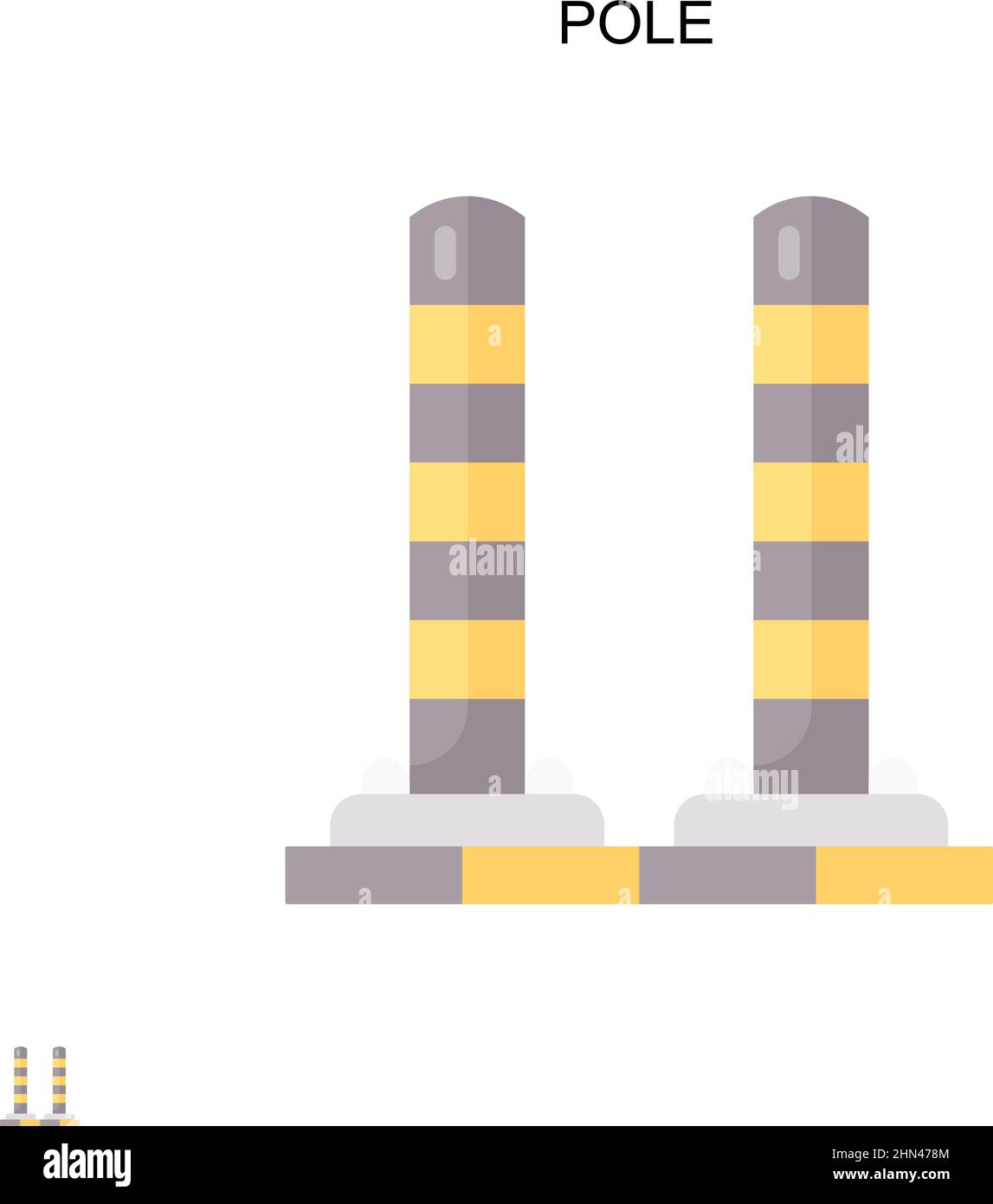 Old telephone pole Stock Vector Images - Alamy