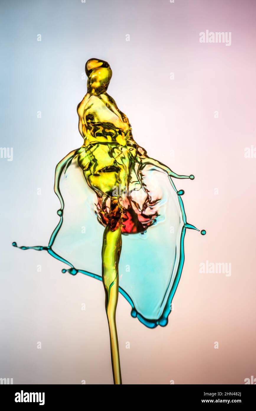 water drop collision photography Stock Photo - Alamy