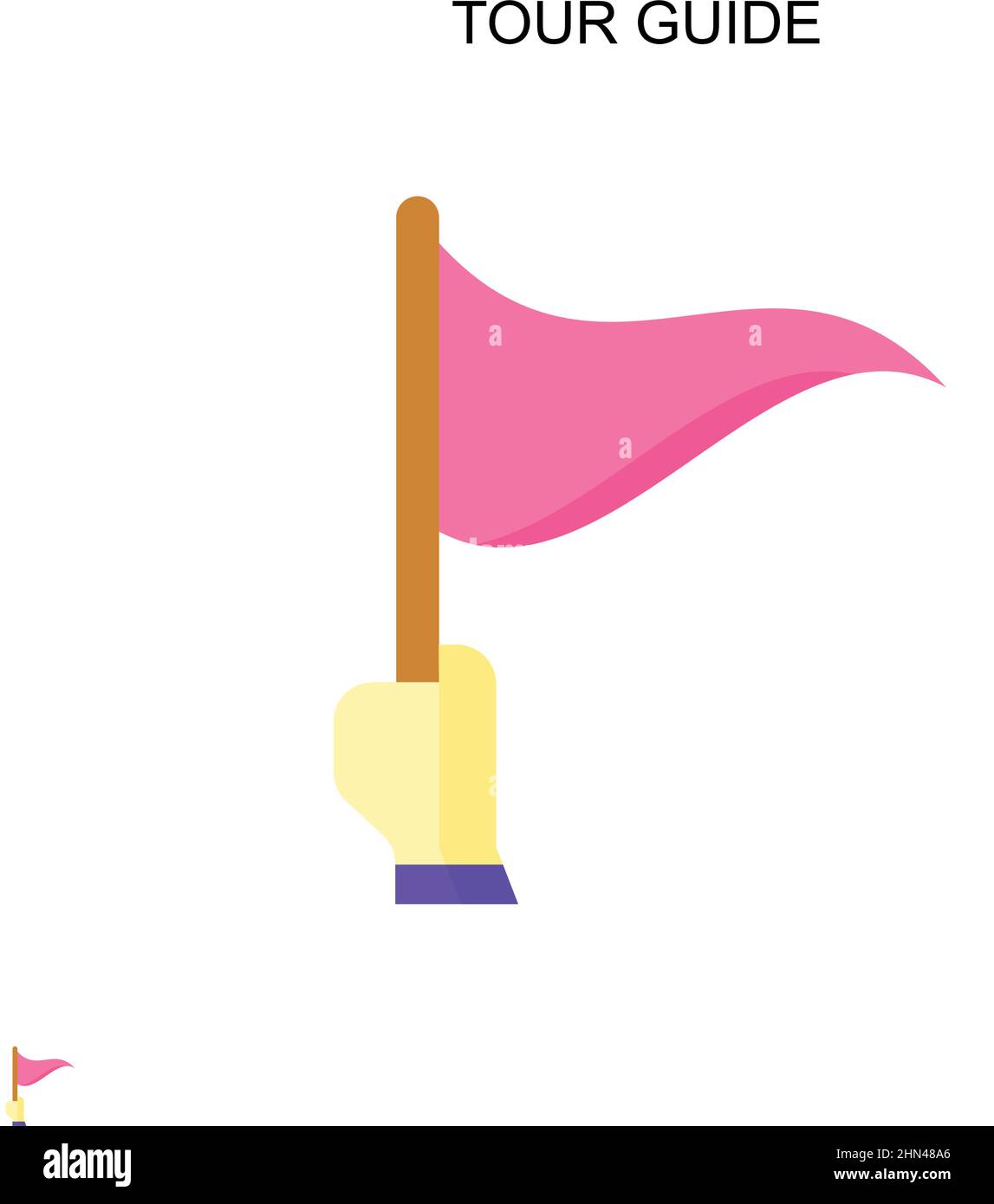 Tour guide Stock Vector Images - Alamy