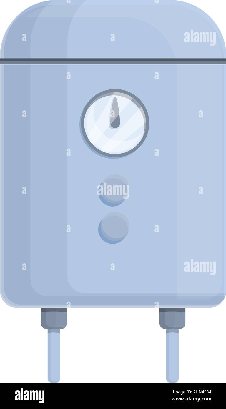 Gas boiler system icon cartoon vector. Home water. Hot thermal Stock ...