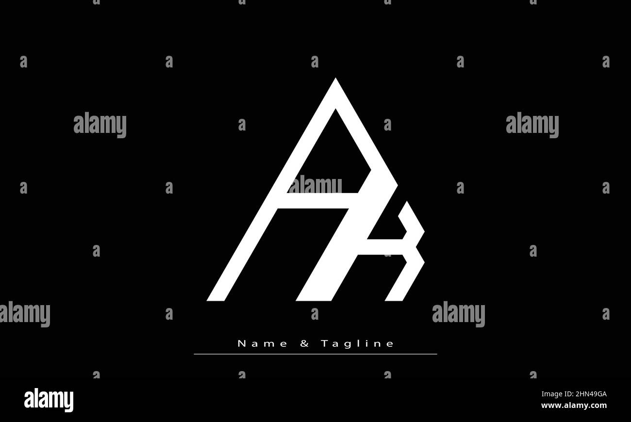 Ak initials logo Black and White Stock Photos & Images - Alamy