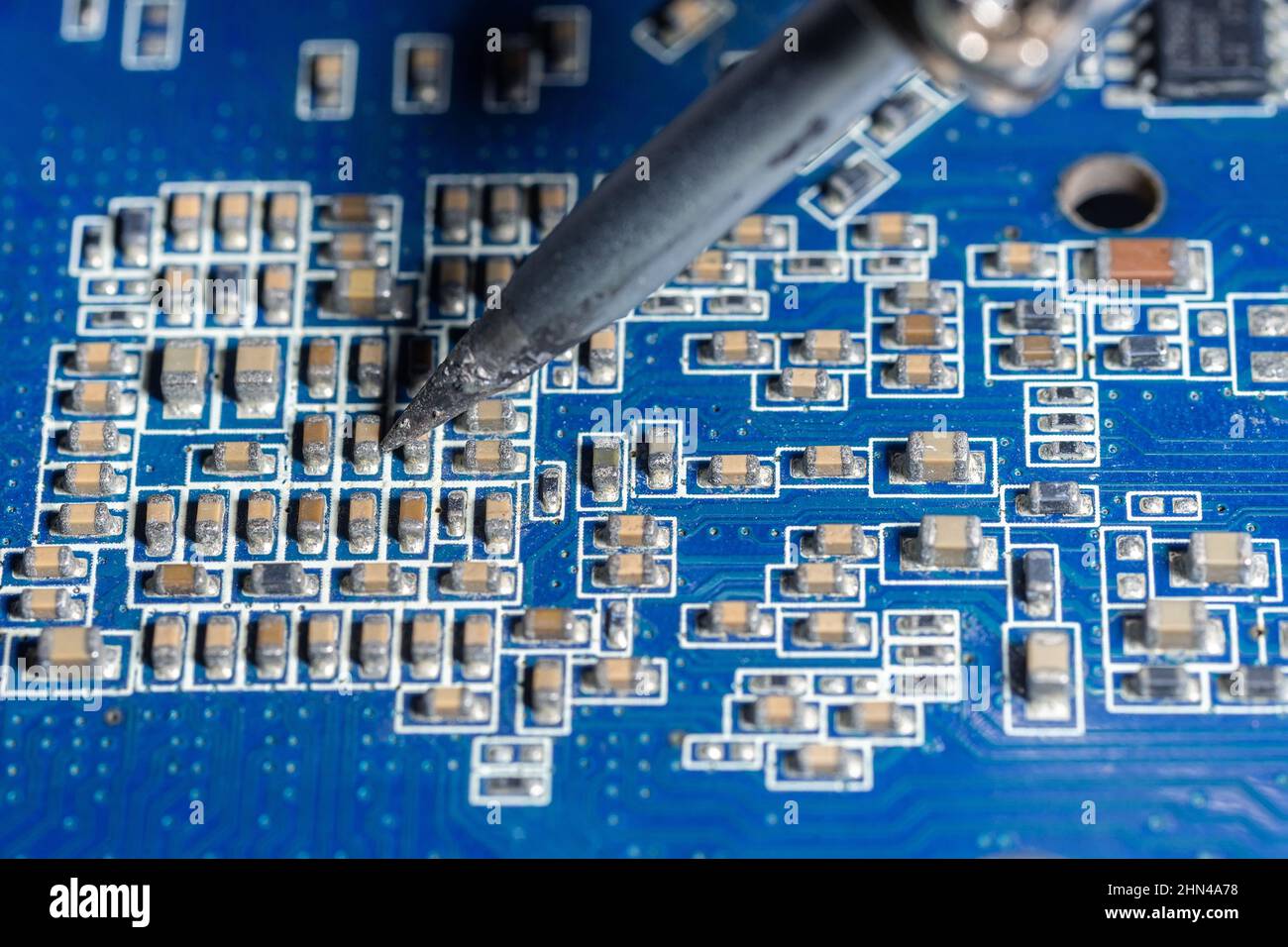 Micro soldering hi-res stock photography and images - Alamy