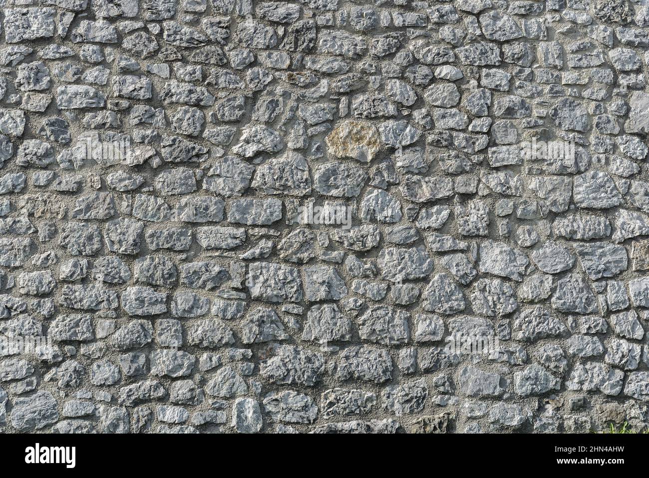 Light gray historical and ancient stonewall aged pattern background ...