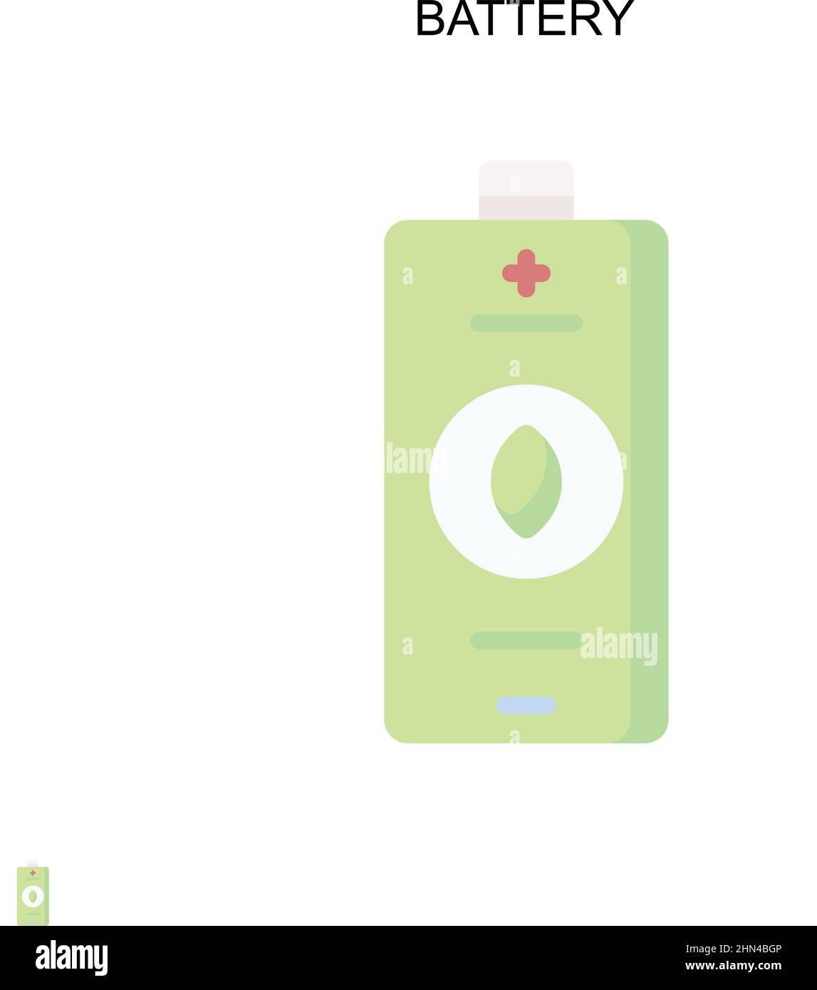 Battery charging abstract icon hi-res stock photography and images - Alamy