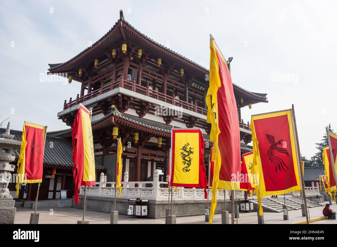 Amazing landmark in the historical city of Xi'An, ancient capital of ...