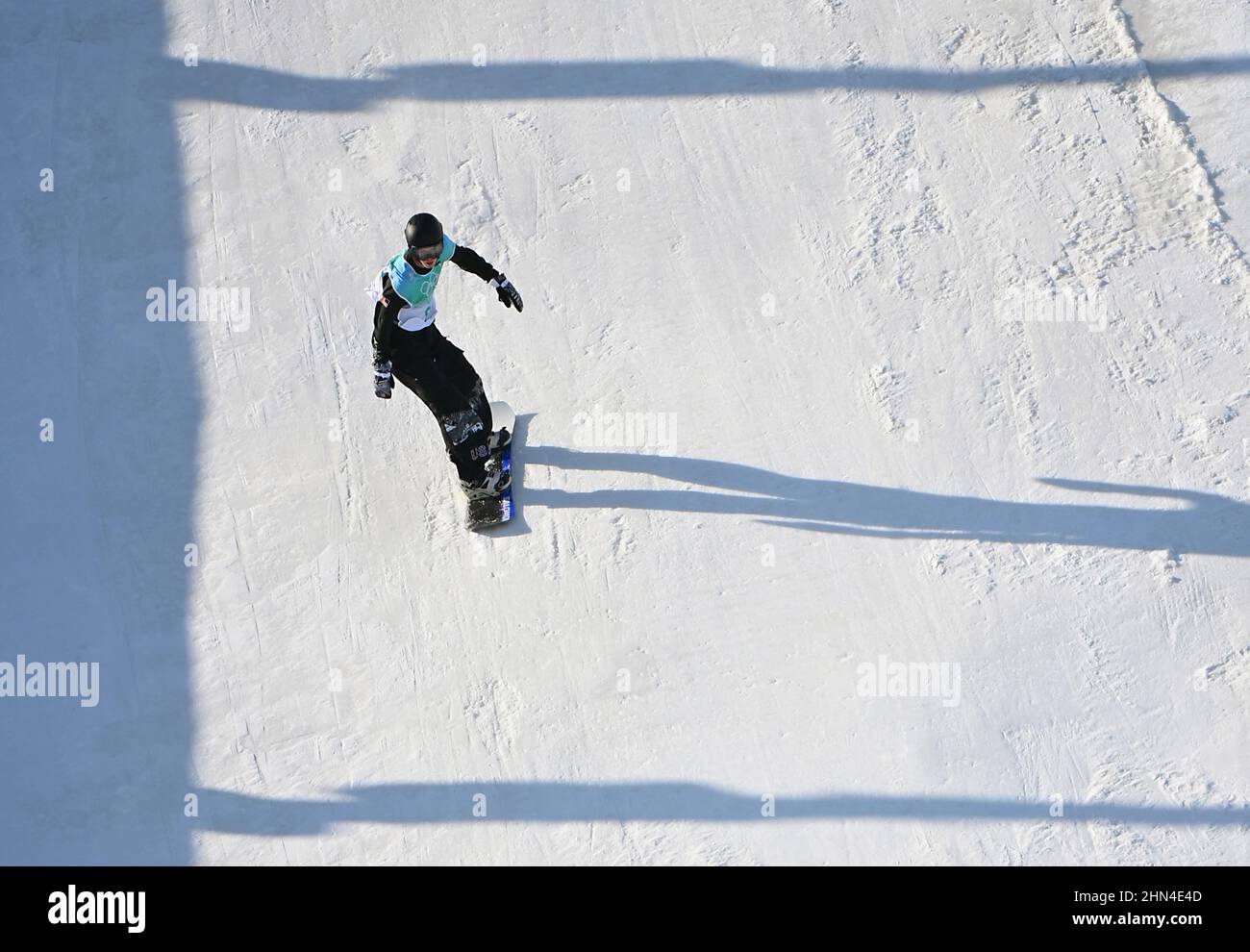 Beijing, China. 14th Feb, 2022. Dusty Henricksen of the United States ...