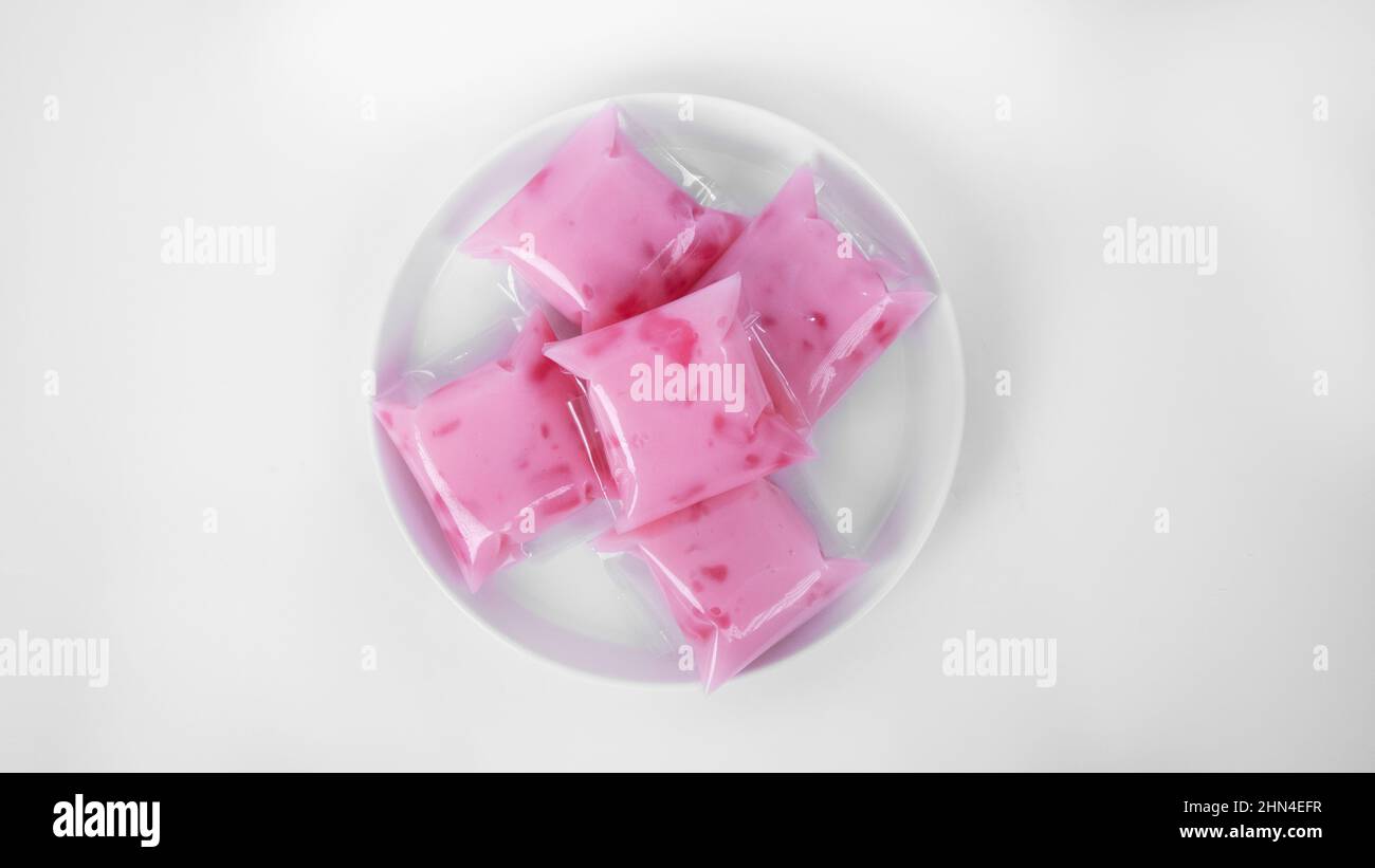 top view Cantik manis indonesian market munches Stock Photo - Alamy