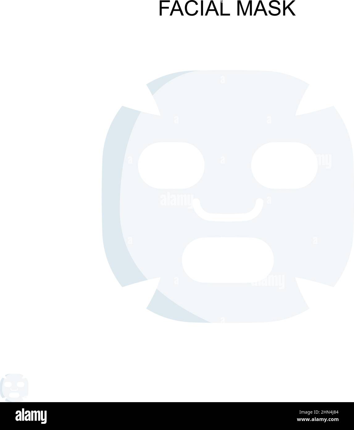 Facial icon Stock Vector Images - Alamy