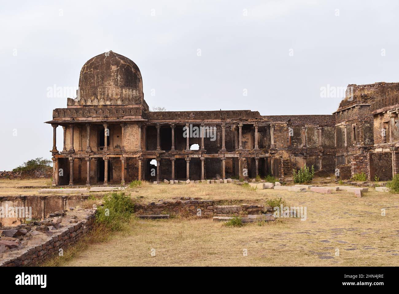 Facade of Rani Mahal, This is a protected monument and an ancient ...