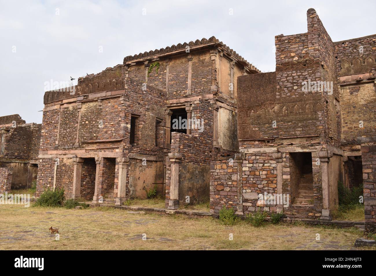 Jhinjhari Mahal, This is a protected monument and an ancient heritage ...