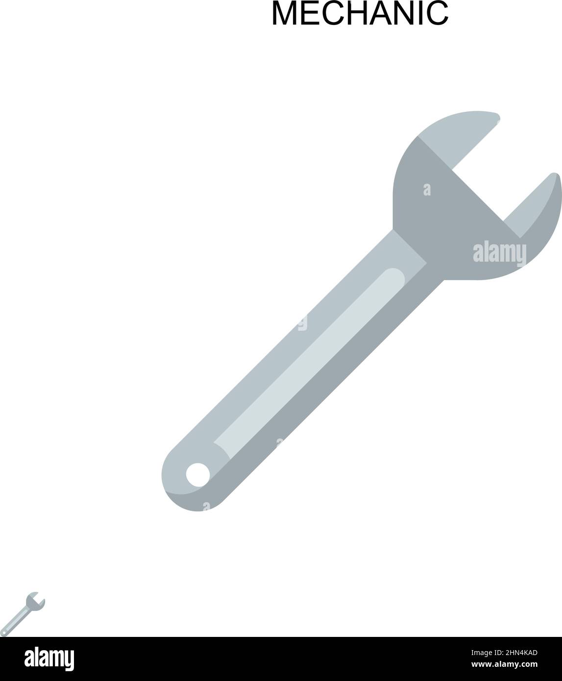 Mechanic icon Stock Vector Images - Alamy