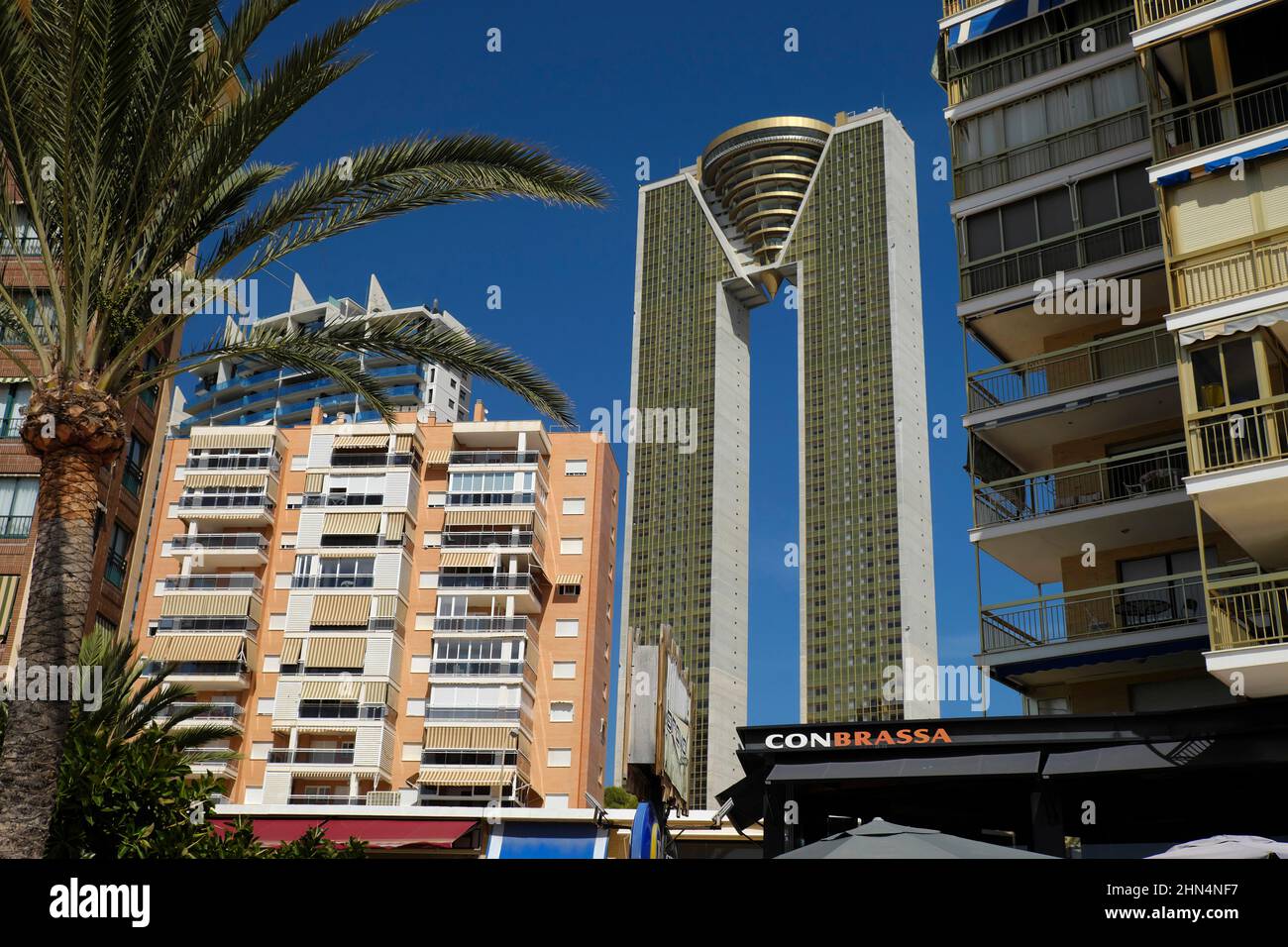 Intempo skyscraper, Benidorm Stock Photo - Alamy