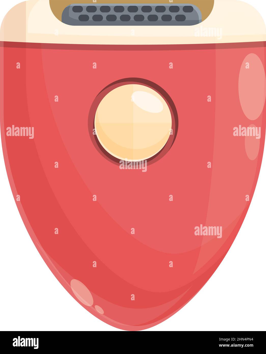 Epilation tool icon cartoon vector. Hair removal. Skin body Stock ...