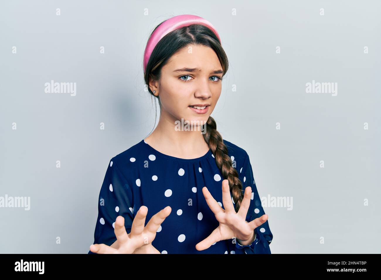 Posh person hand raised hi-res stock photography and images - Alamy