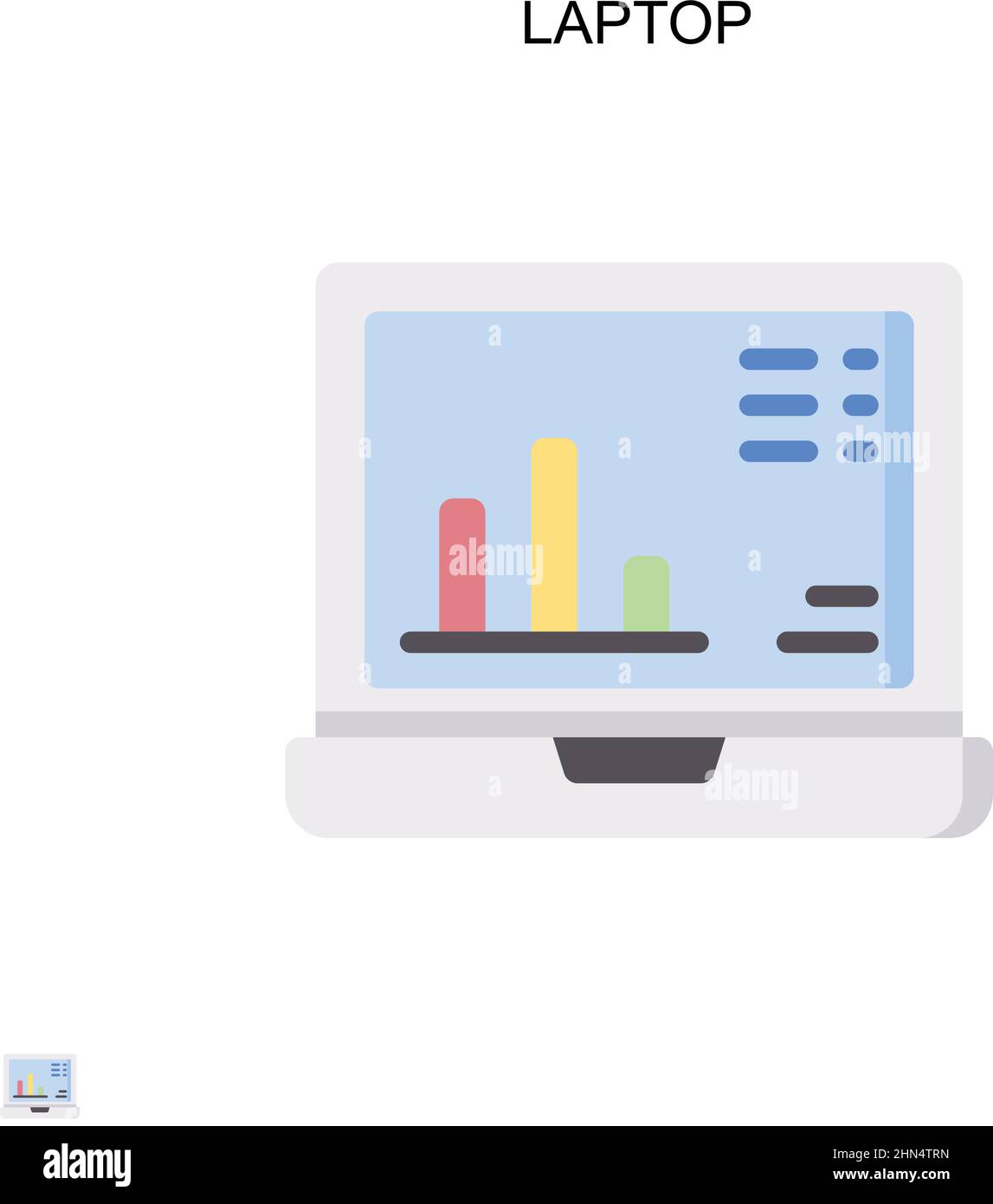 Realistic table pc template Cut Out Stock Images & Pictures - Alamy