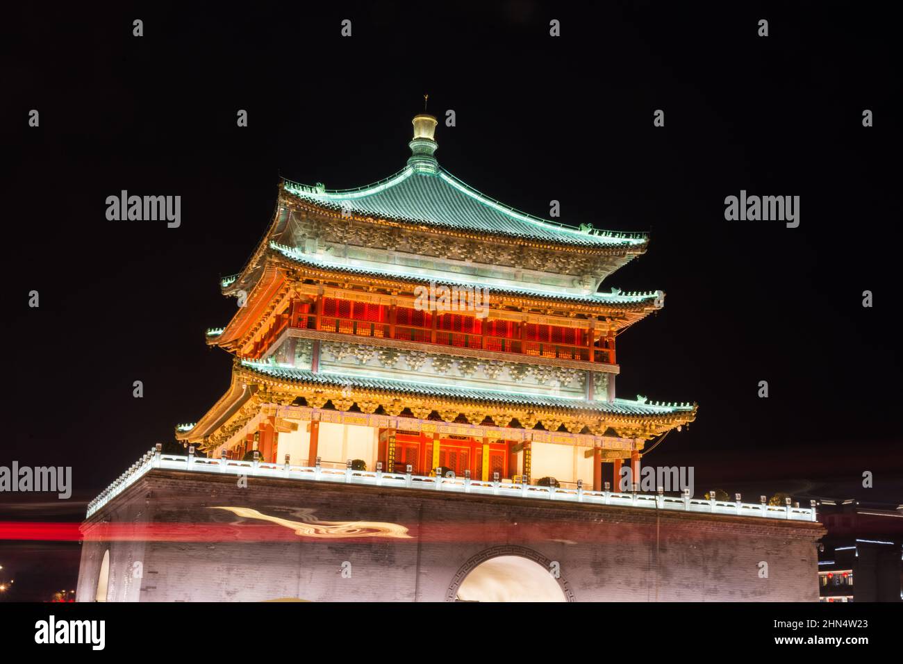 Amazing landmark in the historical city of Xi'An, ancient capital of China Stock Photo - Alamy