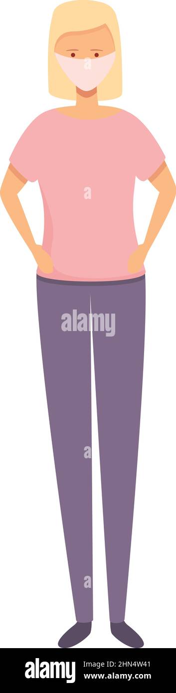 Business in masks icon cartoon vector. Mask face. Group safety Stock ...