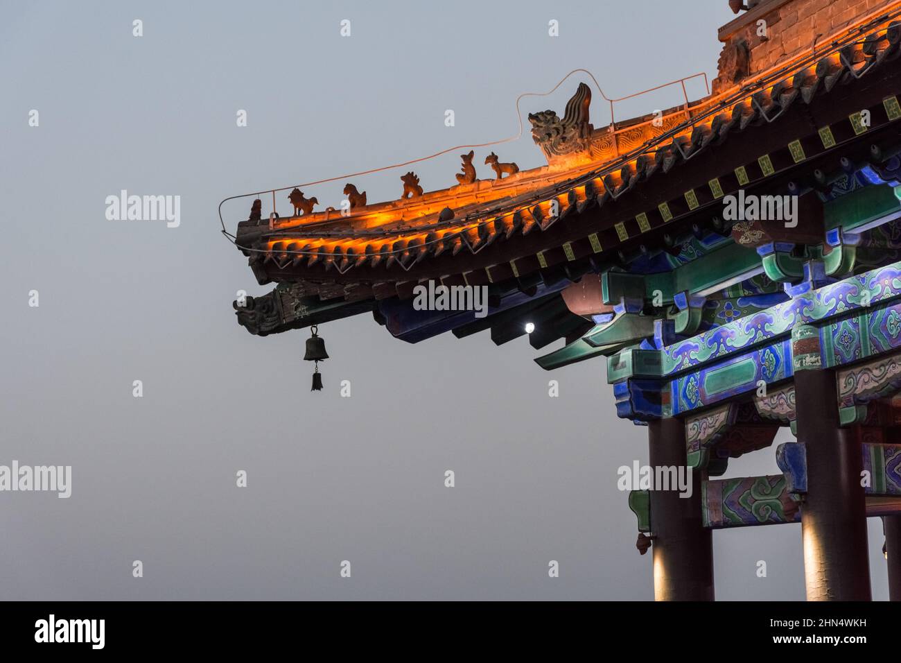 Amazing landmark in the historical city of Xi'An, ancient capital of ...
