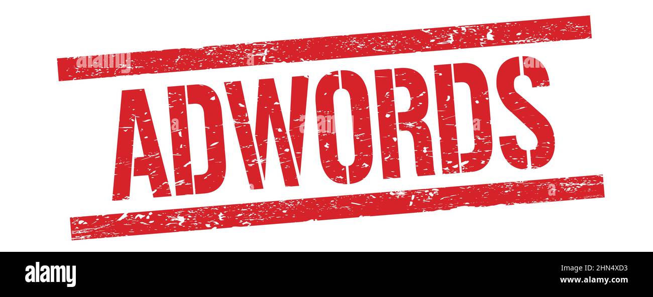 Adwords stamp hi-res stock photography and images - Alamy