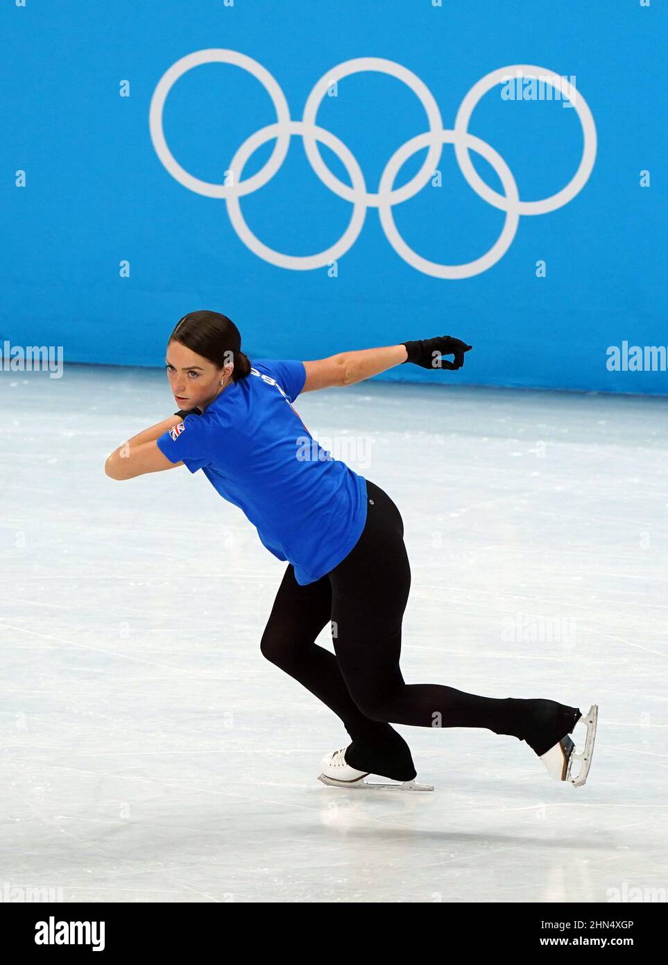 Great Britain's Natasha Mckay during the Figure Skating training ...