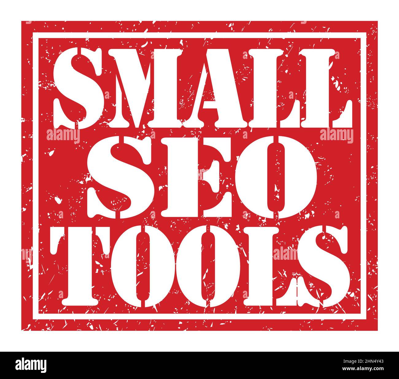 SMALL SEO TOOLS, words written on red stamp sign Stock Photo - Alamy