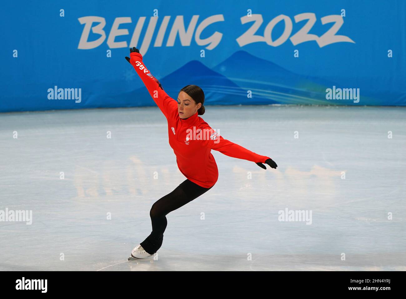 Great Britain's Natasha Mckay during the Figure Skating training ...
