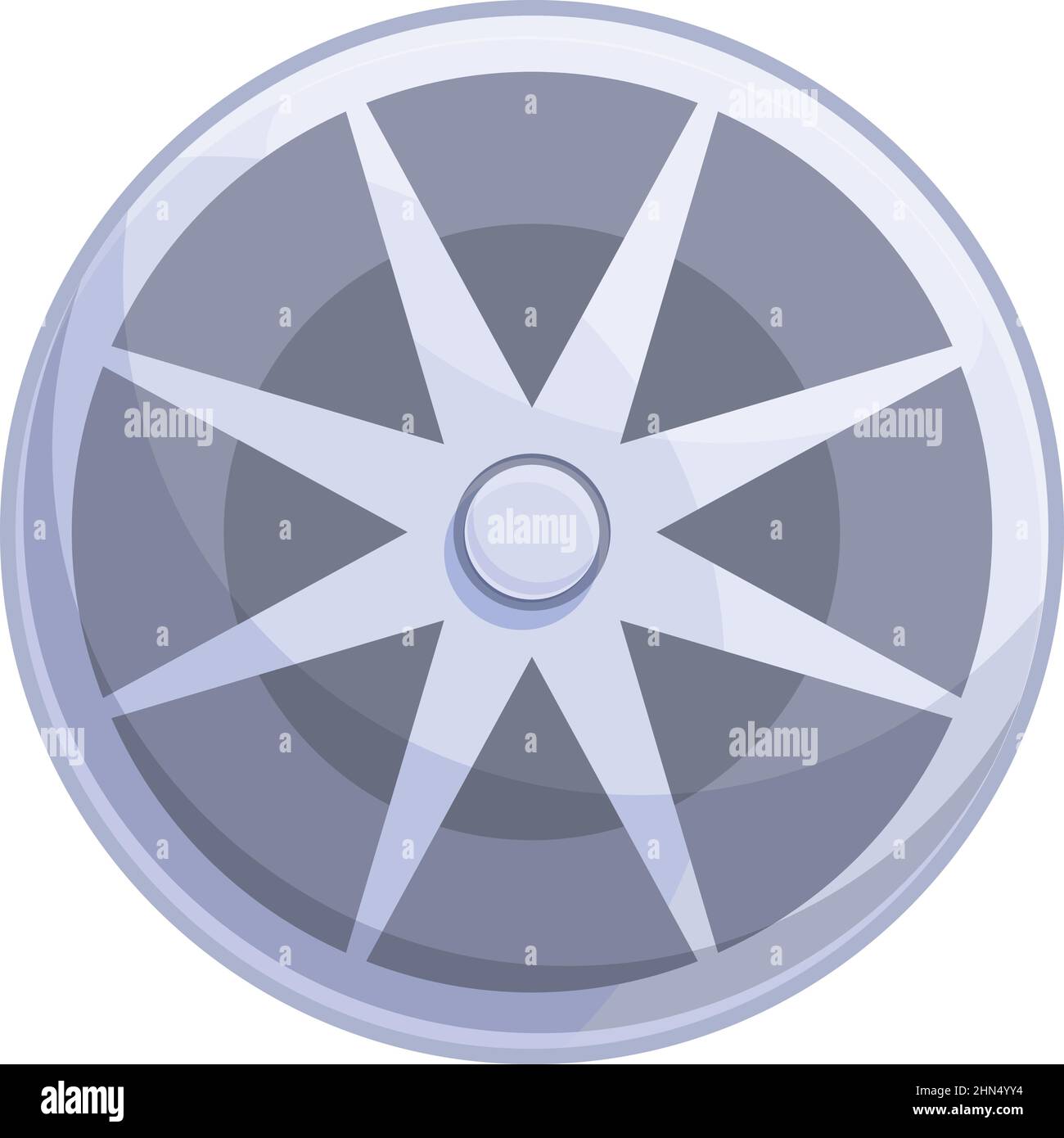Object smoke sensor icon cartoon vector. Alarm fire. Safety system ...