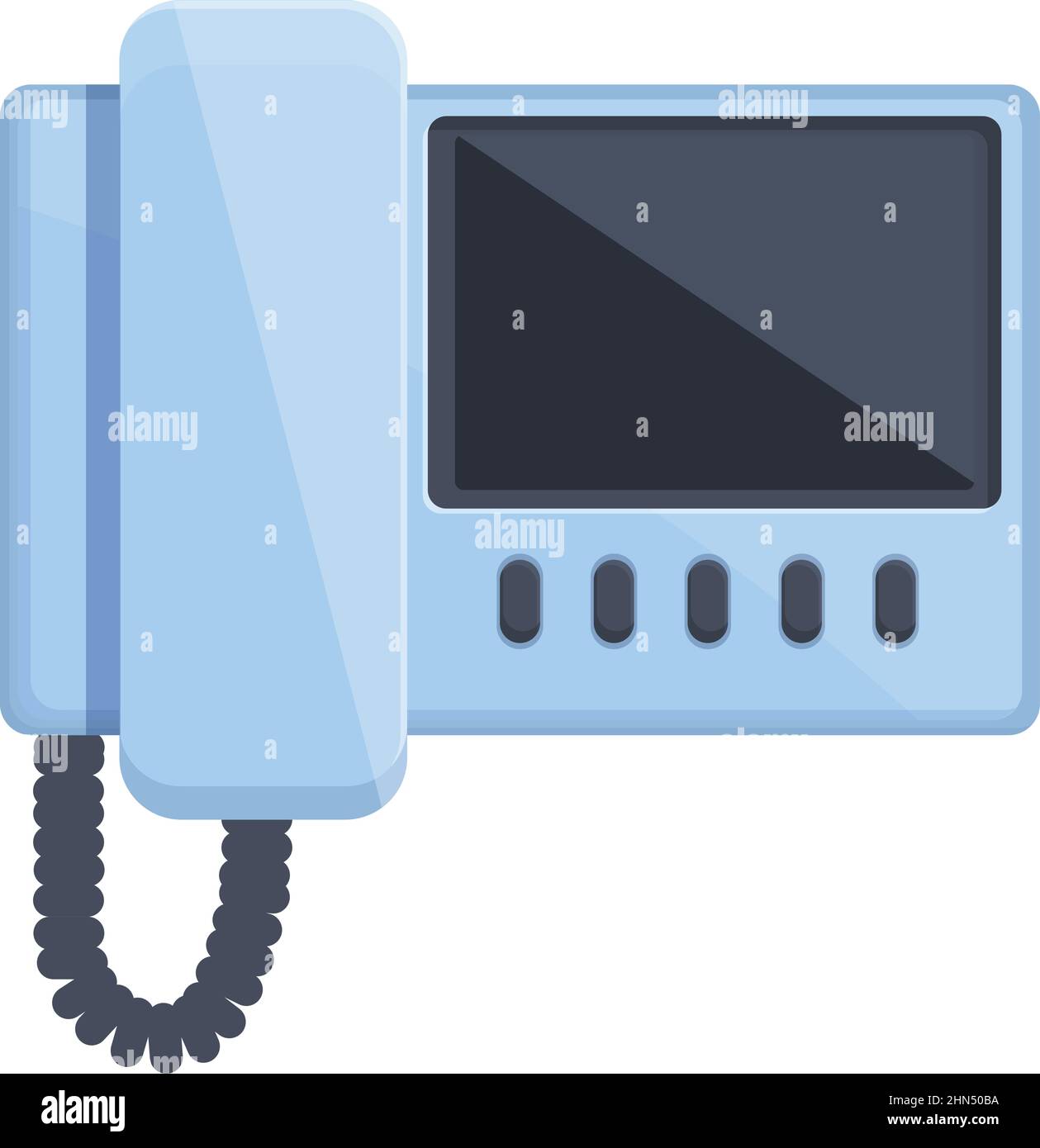 Intercom system icon cartoon vector. Video door. Phone security Stock Vector Image & Art - Alamy