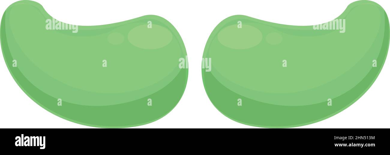 Green skin patch Stock Vector Images - Alamy