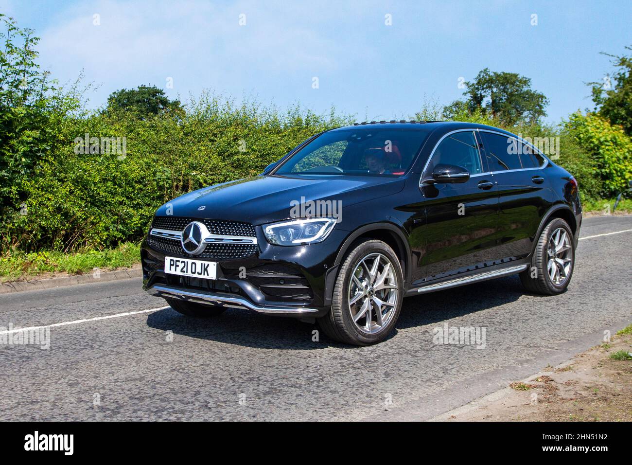 Mercedes benz glc 300de 4matic amg line premium 5dr hi-res stock ...
