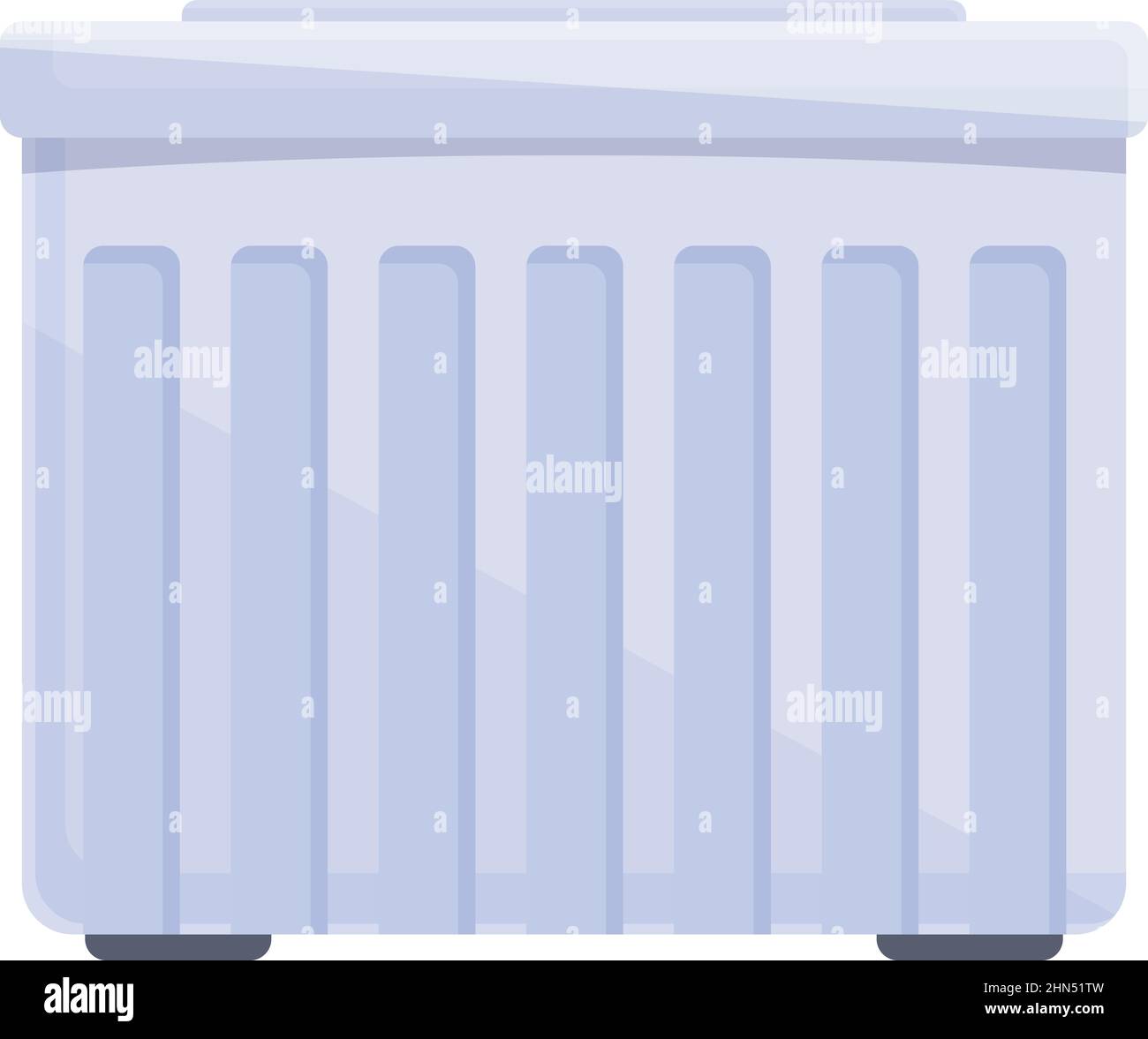 Central radiator icon cartoon vector. Room wall. Heating home Stock ...