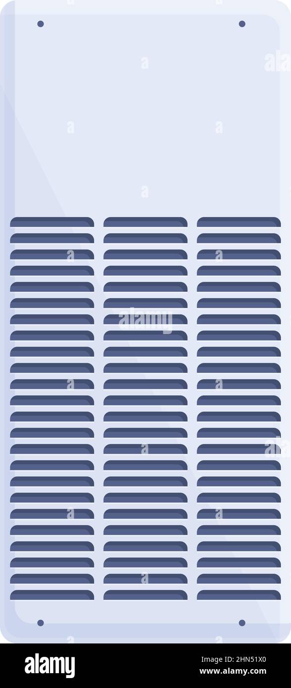 Heater stand icon cartoon vector. Heat home. Panel central Stock Vector ...