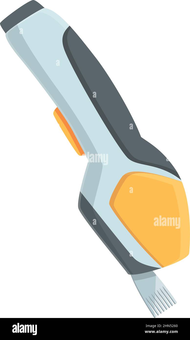 Head trimmer icon cartoon vector. Electric machine. Cut tool Stock ...