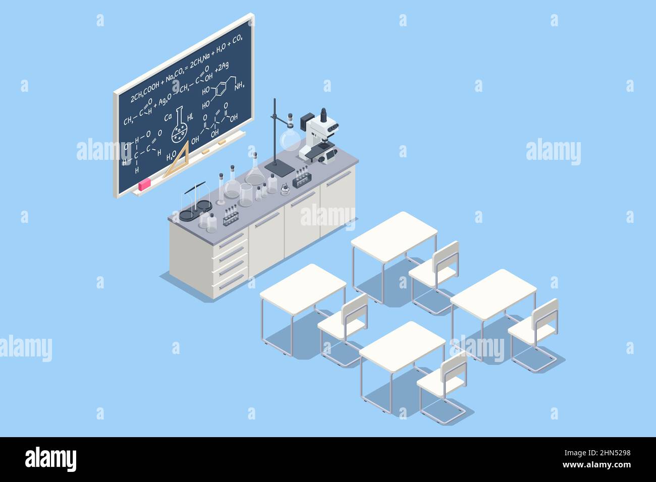 Isometric Analysis Lab, Chemical Laboratory Science. Chemistry studying ...