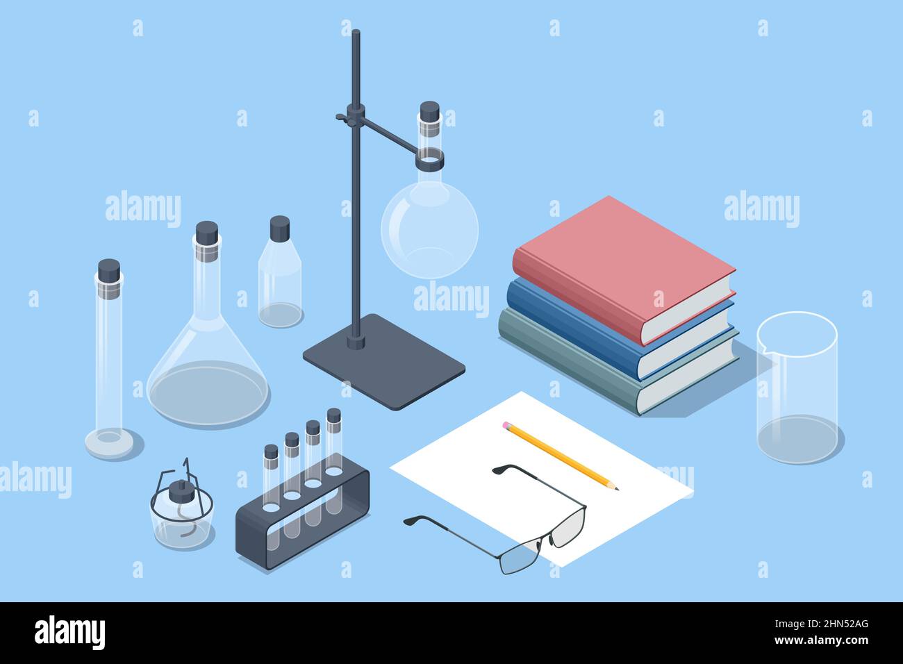 Isometric Analysis Lab, Chemical Laboratory Science. Chemistry studying ...